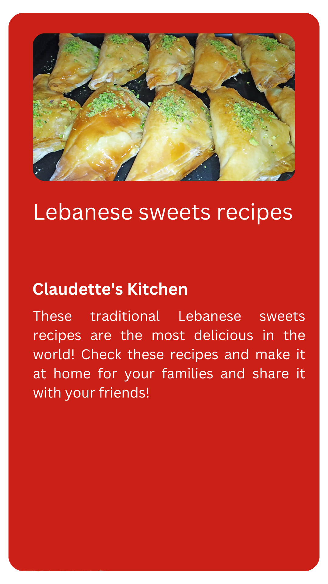 Lebanese Sweet Playlist